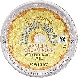 THE ORIGINAL DO Keurig Green Mountain Donut Shop Coffee, Medium Roast, Vanilla Puff, 12 ct