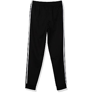 adidas Boys' Big Active Sports Athletic Tricot Jogger Pant, Iconic Black, 14/16