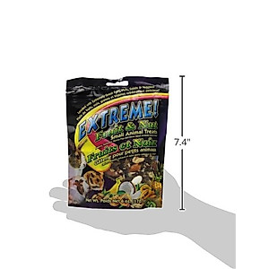 F.M.Brown'S 44497 Extreme Fruit And Nut Small Animal Treat, 6-Ounce