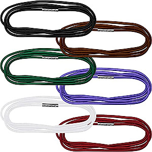 6 Pieces Trash Can Bands for 94-96 Gallon Garbage Cans, Cans Perimeter from 102 Inches to 150 Inches, Garbage Can from 60 Gallon to 98 Gallon, 6 Colors