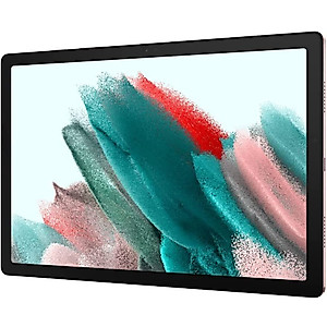 Samsung Galaxy Tab A8 10.5-inch (1920x1200) WiFi Only Tablet Bundle, Eight-Core Unisoc T618 Processor, Bluetooth, Front & Rear Camera, Smart Switch,Android 11 + Accessories (64GB, Pink Gold) (Renewed)