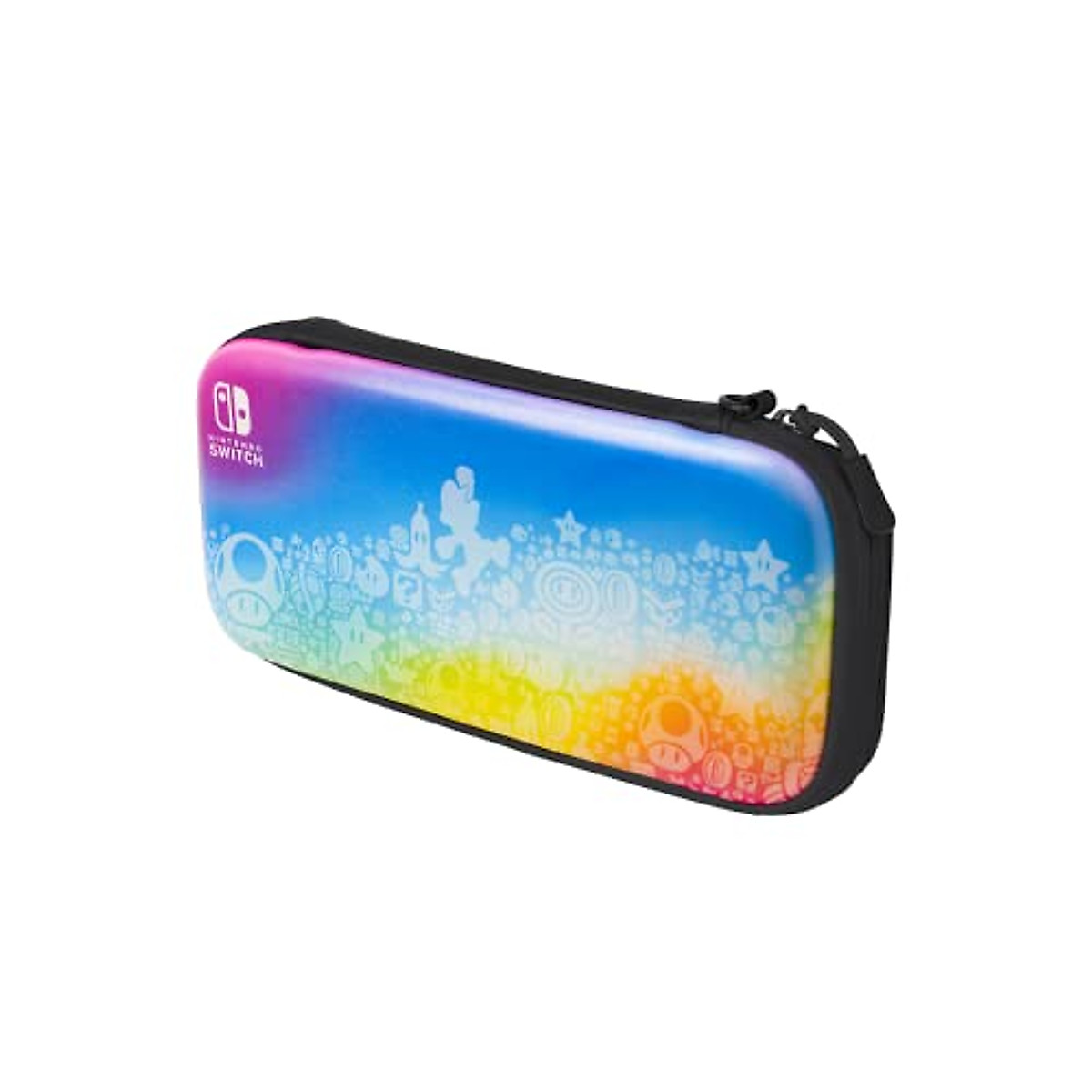 PDP Travel Case with Wrist Strap and Built-in Stand - Nintendo Switch/Lite/OLED Compatible - Super Mario Lumalee Star Spectrum