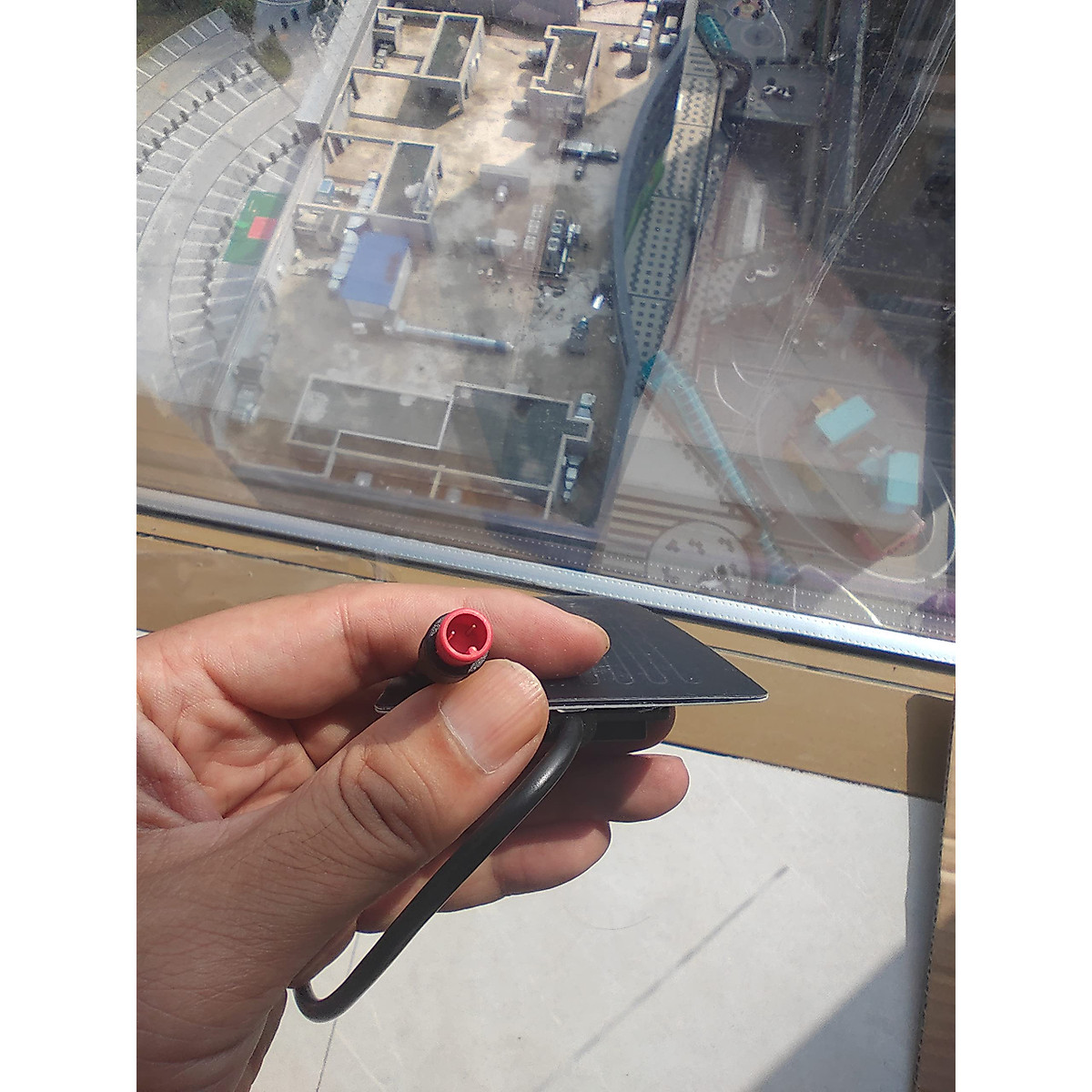 Amorphous-Solar-Panel-CIGS-Film-Power-Portable-Ultra-Thin-Charger-Photovoltaic-Solar-Cell Flex Waterproof 2W DIY (14.96x2.76in(38x7cm))