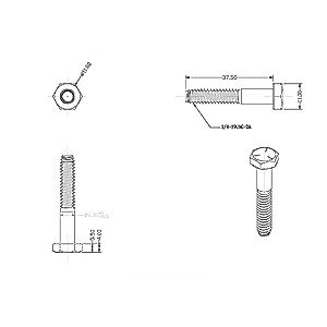Myard Grooved Handrail RVH3X for 3 Step Above 2nd Generation RV Entry Steps, Replacement for MORryde STP214-121H