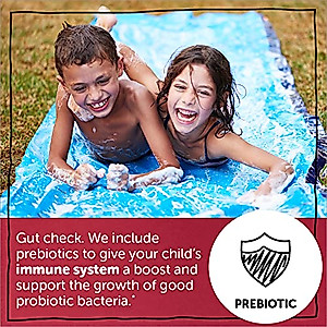SmartyPants Kids Probiotic Immunity Gummies: Prebiotics & Probiotics for Immune Support & Digestive Comfort, Strawberry Crème Flavor, 60 Gummy Vitamins, 30 Day Supply, No Refrigeration Required