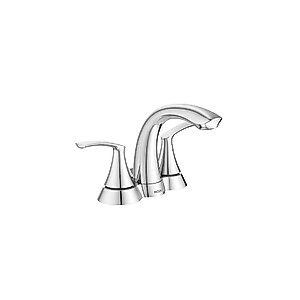 Moen Darcy Chrome Two Handle Lavatory Faucet 4 in.