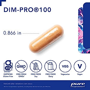 Pure Encapsulations DIMPRO 100 | Antioxidant Supplement to Support Hormone Metabolism, and Breast Health* | 120 Capsules