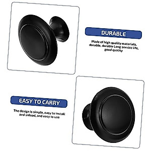 RUNROTOO 10 Pcs Single-Hole Drawer Handle Furniture Knobs Drawer Pulls Door Knobs Drawer Knobs Cupboard Knobs Wardrobe Knobs Furniture Pulls Cabinet Handles Drawer Handles