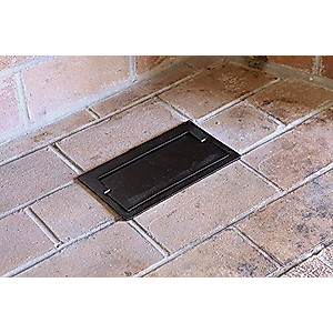 Minuteman International Cast Iron Ash Dump, Black