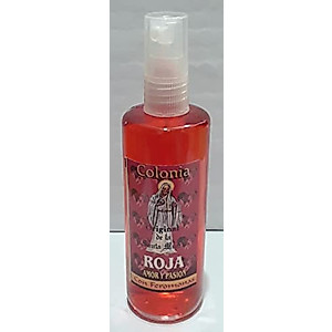 Colonia Natural Spray Perfume De La SANTA MUERTE - ROJA, Amor/Pasión, Unisex, Producto Esotérico