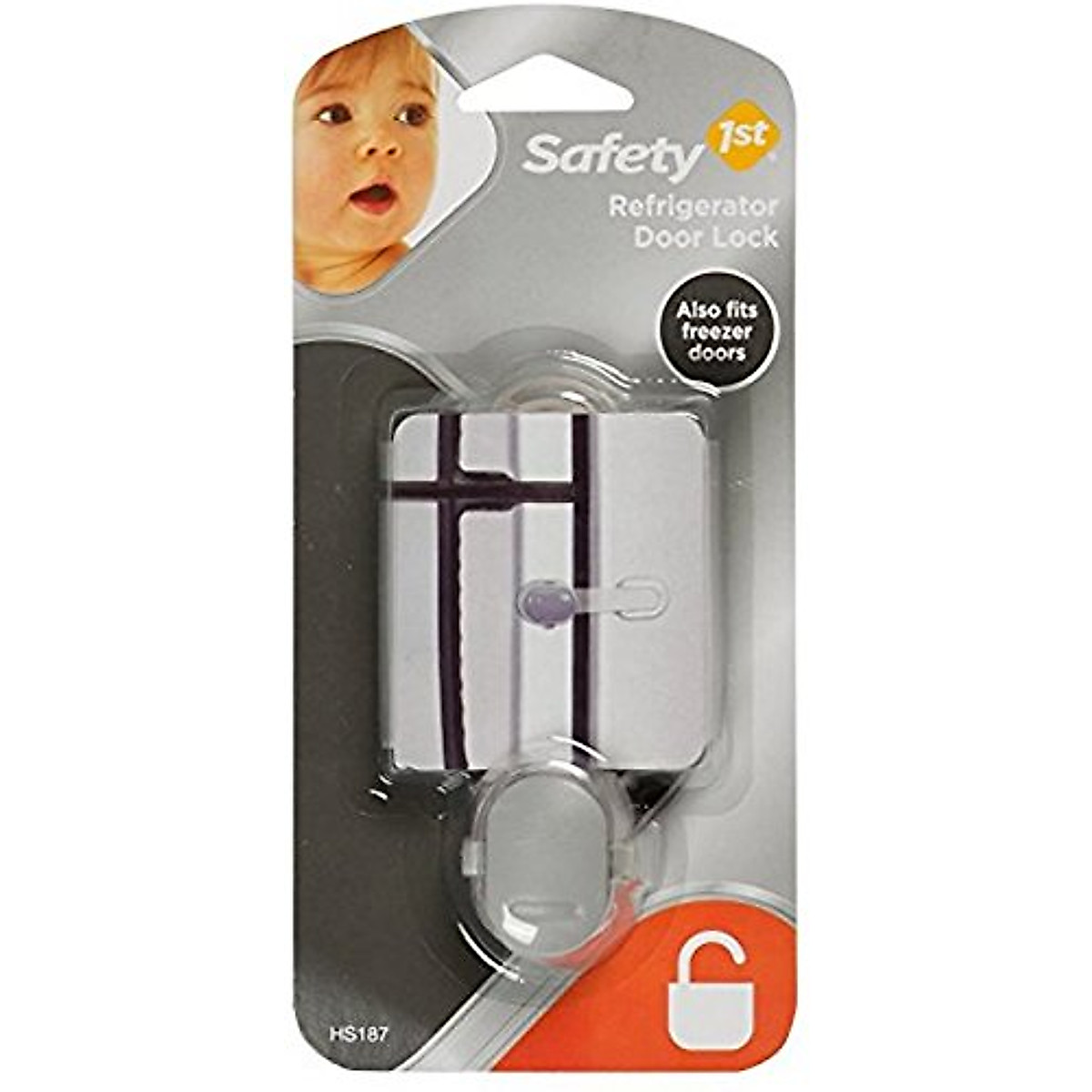 Safety 1st Refrigerator Door Lock, Décor - 2 Count