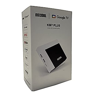 Android 11.0 TV Box MECOOL KM7 Plus Amlogic S905Y4 AV1 Ultra 4K HDR 2GB RAM 16GB ROM Support 2.4G/5.0G WiFi BT 5.0