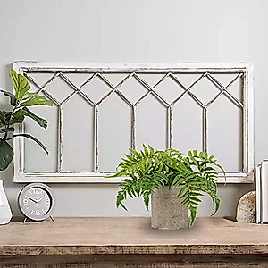 Briful Small Fake Plant Potted Plants Artificial Decor Silk Ferns Plant Faux Plants in Pots for Home Living Room Bedroom Desk Bathroom Shelf Farmhouse Decoration