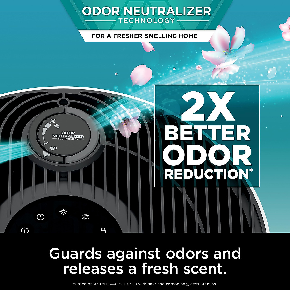 Shark NeverChange Whole Home Air Purifier with 5 Year HEPA Air Filtration, Covers Up To 1400 Sq Ft & HP301 NeverChange Air Purifier MAX, 5-year filter, save $300+ in filter replacements