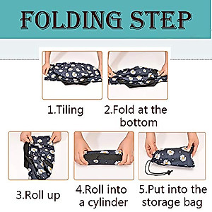 Collapsible Foot Bath Basin, Seneme Portable Travel Foot Tub for Soaking Feet Multifunctional Waterproof Foot Soaker Collapsible Bucket for Camping Washing Vegetables and Fruits (18 L/Black)