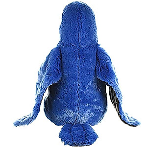 Wild Republic Hyacinth Macaw Plush, Stuffed Animal, Plush Toy, Gifts for Kids, Cuddlekins 12 Inches, Blue