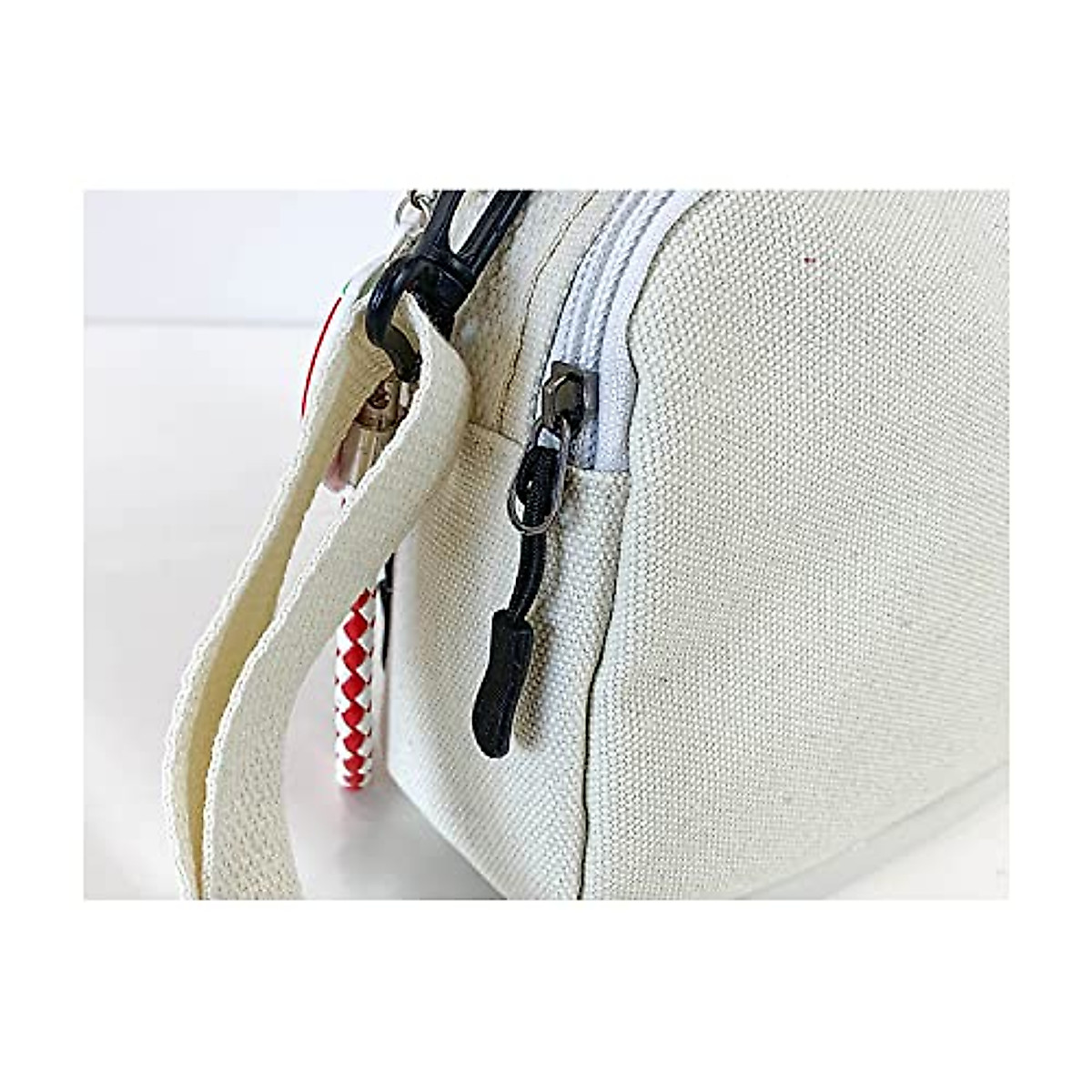 NCDUANSAN Kawaii Backpack Girl People Messenger Bag Mini Small Backpack Cute Korean INS Puppy Pattern(White)