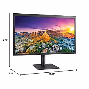 LG 27” 27MD5KB-BUltraFine™ 5K IPS Monitor with Thunderbolt 3 & Type C Ports & macOS Compatibility, Black