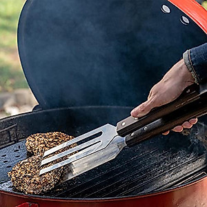 GrillGrate Essential Accessories Set - Grilling Tongs, Grilling Scraper, and Grilling Brush - Maximize The Impact of GrillGrates - Accessories for Better Grilling