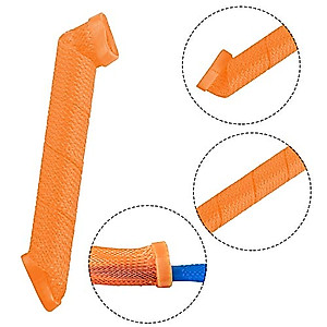 Elcoho 36 Pieces 30 cm Hair Curlers Spiral Curls Styling Kit Magic Hair Rollers with 3 Pieces Styling Hooks No Heat DIY Spiral Hair Roller with a Storage Bag Spiral Curls (4 colors) Blue