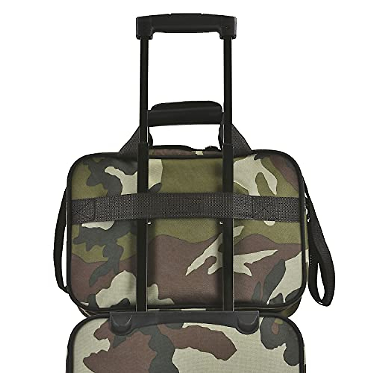 U.S. Traveler Rio Rugged Fabric Expandable, Camouflage, 2 Wheel