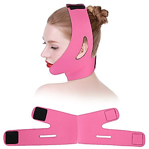 Face Slimming Belt, Bandage Belt Mask Face- Double Chin Skin Strap for Women Ideal Gift