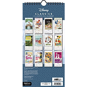 2023 Disney Classic Posters Mini Poster Calendar