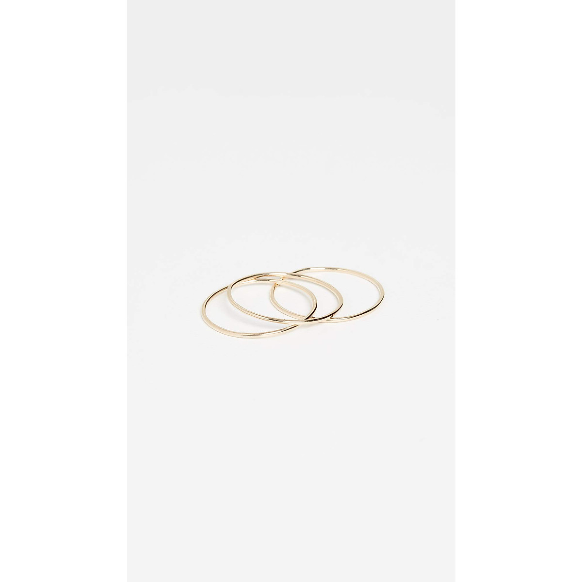 Ariel Gordon Jewelry Women's 14k Paper Thin Rings, Gold, 7