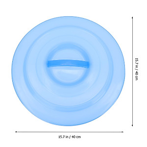 Cabilock 1Pc Trash can Replacement lid Waste Container lid Trash Can Lid Heavy- Duty Garbage Lid Replacement Garbage can lid Heavy Duty Trash can Waste Bin Lid GAI GAI with Cover Plastic