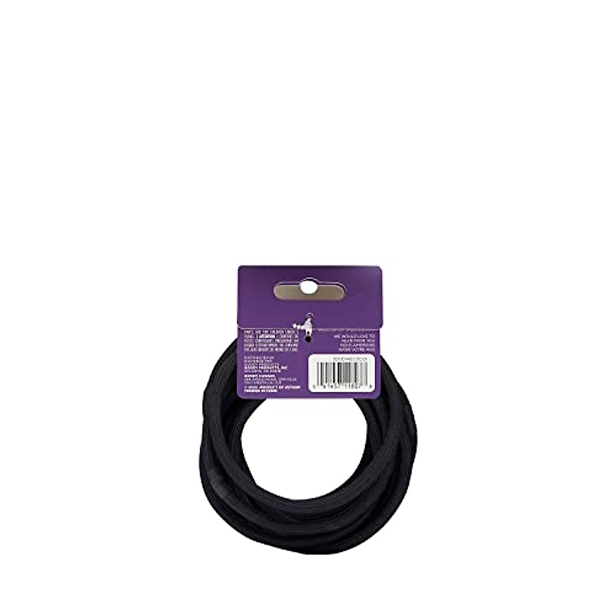 GOODY Ouchless XL & Extra Thick Elastics, Black, 10.0 Count,