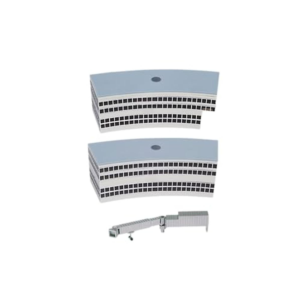 Daron Herpa 2 Round Departure Halls For 1:500 Scale Airport Diorama