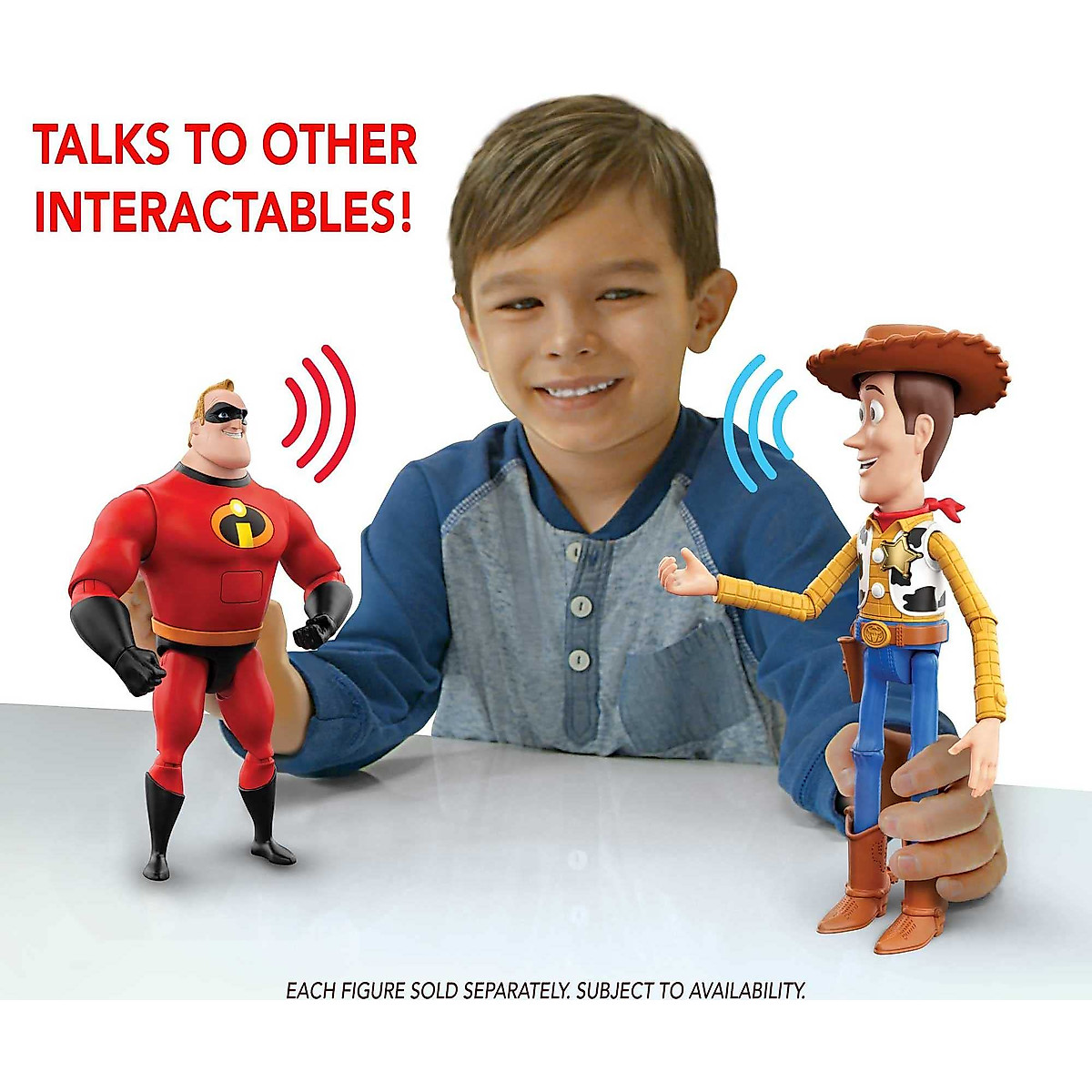 Mattel Pixar Toy Story Toys, Woody Interactables Talking Action Figure, Interactive Collectible Toy, For Kids