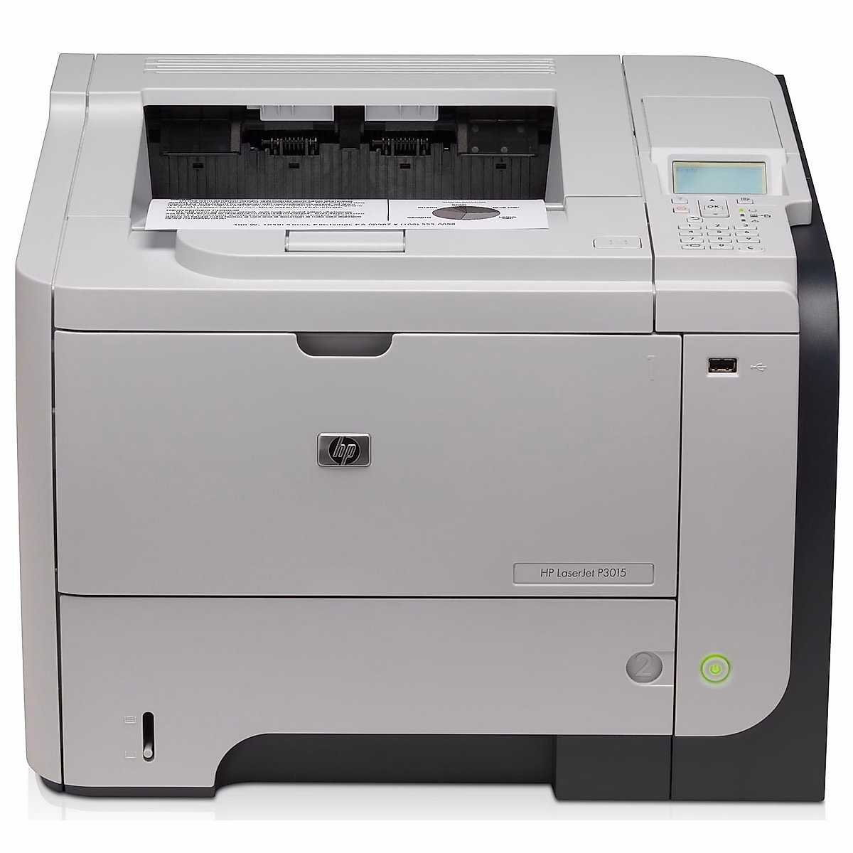 Renewed HP LaserJet Enterprise P3015dn P3015dn CE528A Laser Printer With Toner and 90-Day Warranty