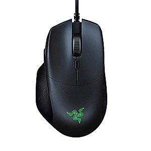 Razer Basilisk Essential Gaming Mouse: 6400 DPI Optical Sensor - Chroma RGB Lighting - 7 Programmable Buttons - Mechanical Switches - Classic Black