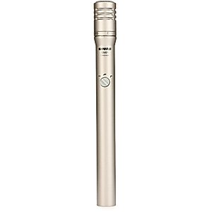 Shure SM81-LC Cardioid Condenser Instrument Microphone for Guitar, Piano, and Cymbals, Includes Swivel Adapter, Attenuator-Switch Lock, Windscreen, Carrying Case, No Cable Included (SM81-LC)