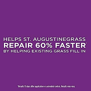 Scotts EZ Patch Lawn Repair For St. Augustine Lawns - 3.75 lb., Ready-to-use Mulch, and Fertilizer Lawn Repair, Repairs St. Augustinegrass, Does Not Contain Grass Seeds, Covers up to 85 sq. ft.