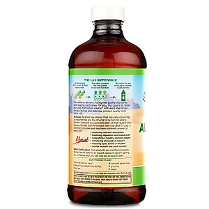 Lily Of The Desert Aloe Vera Juice Drink, Inner Fillet, Vegan Dietary & Immune Support, Gluten Free Liquid Digestive Aid, No Water Added, 16 Fl Oz