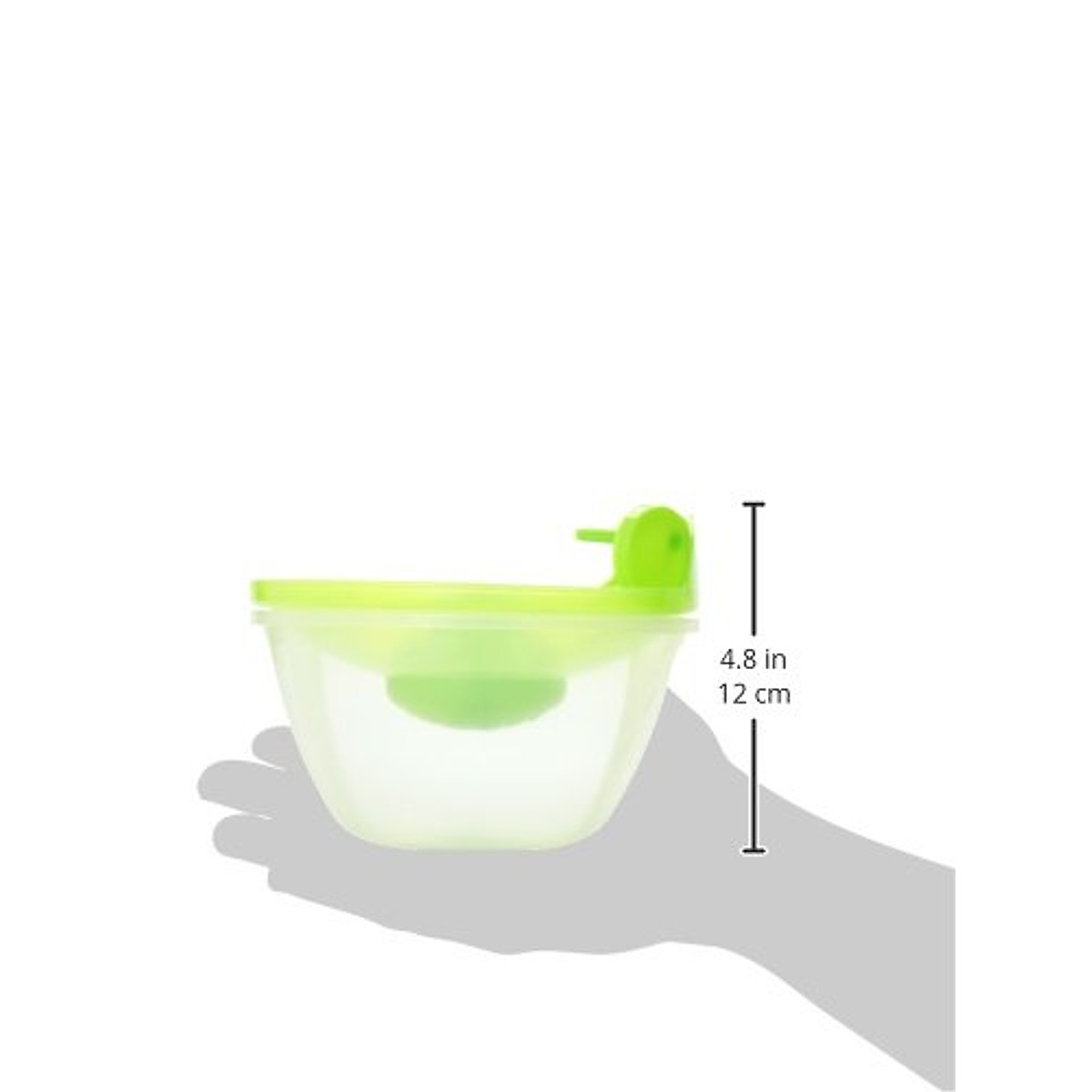 Compac Home Salad Blaster Bowls, 26 oz, Reusable Container, Color May Vary, 2 Count