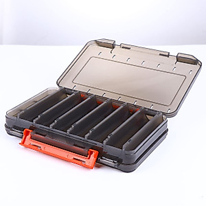 IMIKEYA Fishing Hook Case 1pc 14 Tackle Fishing Lure Case Fishing Tackle Storage Trays Bait Case Tackle Case Fishing Lure Containers Fishing Tools Fishing Tool Case Fishing Bait Crankbait