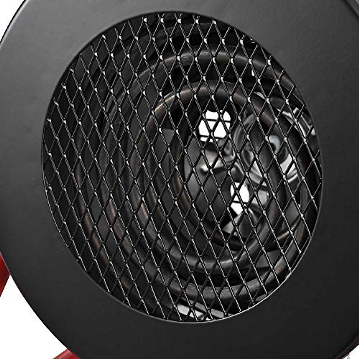 Global Industrial Portable Electric Space Heater With Thermostat, 1500 watt, 120v, Red