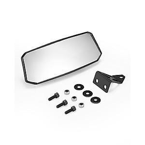 A & UTV PRO Trail Rear View Mirror, Panoramic Convex Center RearView Mirrors for 2017-2024 Can am Maverick Trail Sport, Traxter, 2021-2024 Can-Am Commander Accessories, Replace OEM # 715003638