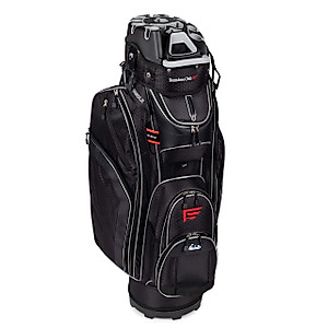 Founders Club Bomb Men's Golf Club Set with 14 Way Organizer Golf Black Bag Right Hand (Steel Regular)