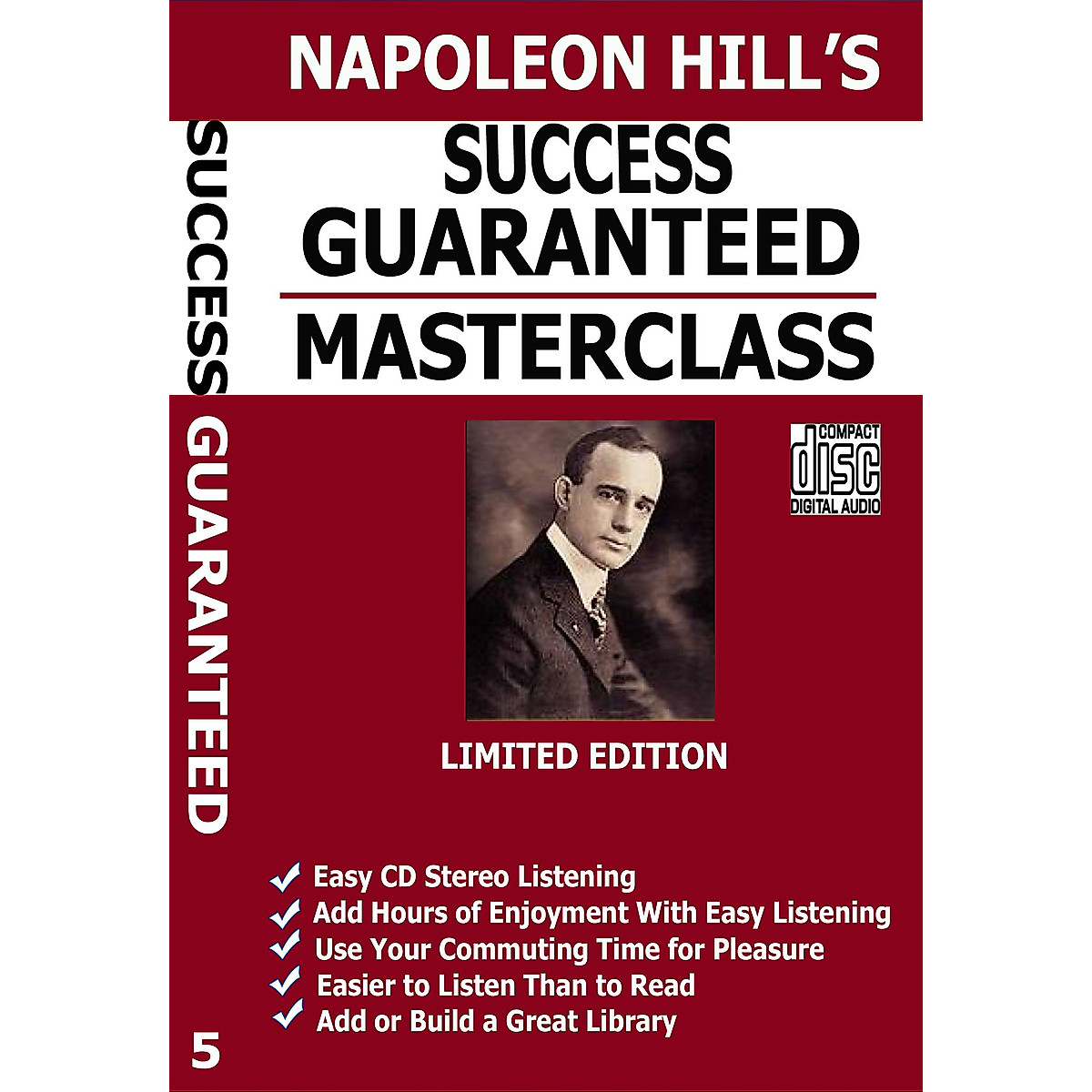Napoleon Hill Audio Cd- Original Series Set Laws of Success Collection Gifts