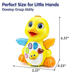 Baby Toys 6 to 12 Months Dancing Music Light Toys for 1 Year Old Girl Boy, 9 6 Month Old Baby Toys 12-18 Months Baby Crawling Infant Toys 6-12 Months, 1 Year Old Toys for 1 + Year Old Girl Boy Gifts