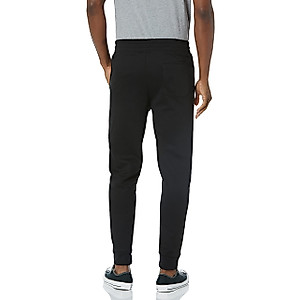 Southpole Men's Tech Jogger Fleece Pants, Black, X-Large