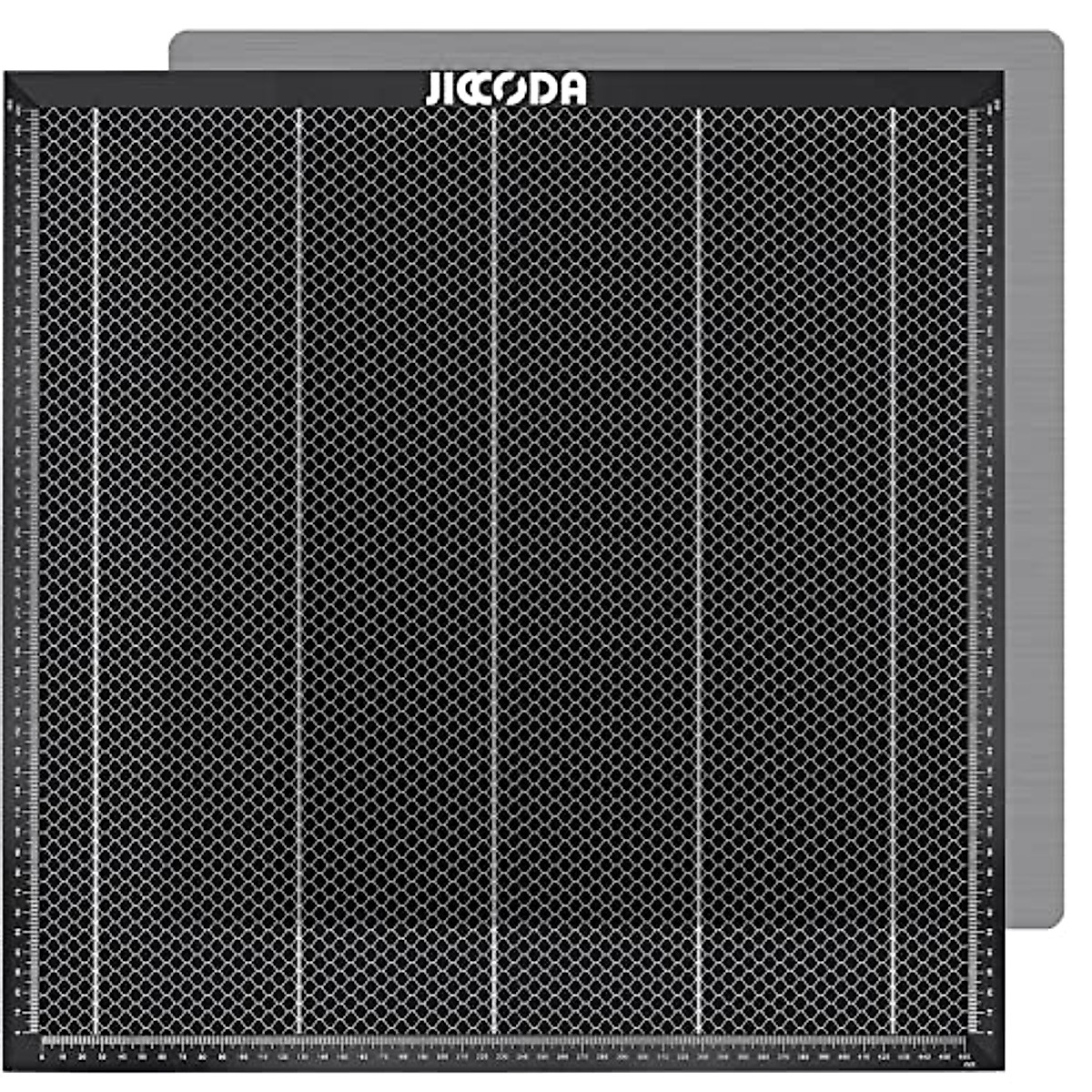 JICCODA Laser Cutter Honeycomb Working Panel Set,19.7x19.7x0.87inch Honeycomb Laser Bed for CO2 or Diode Laser Engraver Cutting Machine,Honeycomb Working Table with Aluminum Plate