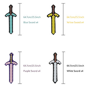 Mkork&fzsx Inflatable sword toy Weapons Sword kid Party Favors ( pack of 16 )