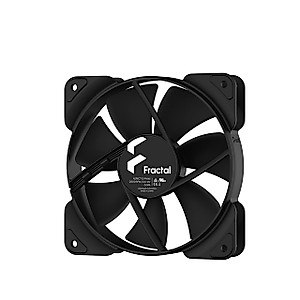 Fractal Design Aspect 12 PWM Black 120 mm Wide 500-2000 RPM Range Computer Fan