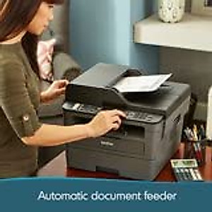 Brother Premium MFC-L2690DW Series Compact Monochrome All-in-One Laser Printer | Print Copy Scan Fax | Wireless | Mobile Printing | Auto 2-Sided Printing | ADF | 26 ppm | Refurbished