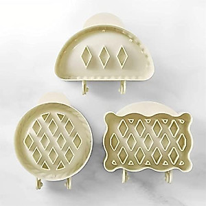 2022 Mini Hand Pie Mold, One-Click Fall Farm Pie Set, 3 Piece Fall Hand Pie Mold, Fruit Pie Apple Pie Halloween Christmas Dough Press Pie Mold